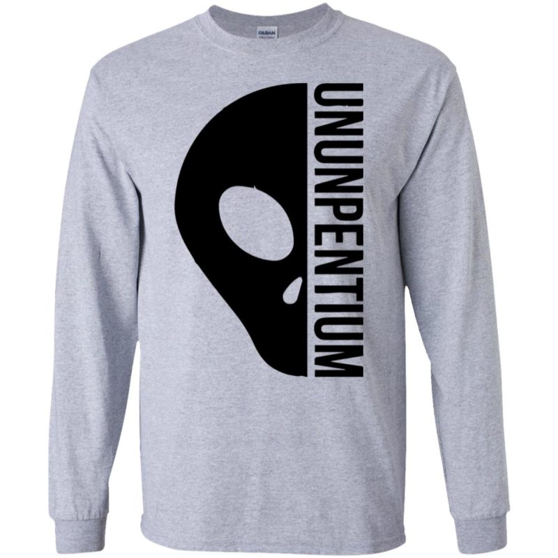 Cool Alien Shirt Element 115 Area 51 Extraterrestrial Theory Long ...