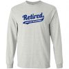 Job Retirement Gift for Retired Computer Programmer T-Shirt Long Sleeve ...