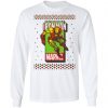 MCU Marvel The Invincible Iron Man Logo Christmas Sweater Ls Hoodie - Q ...