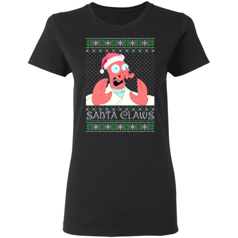 Zoidberg Santa Claws Christmas Ugly Sweatshirt Tank Hoodie - Q-Finder ...