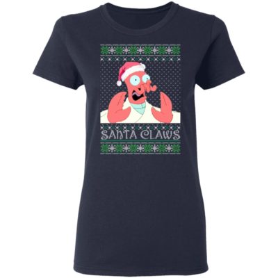 Zoidberg Santa Claws Christmas Ugly Sweatshirt Tank Hoodie - Q-Finder ...