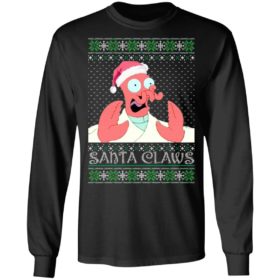 Zoidberg Santa Claws Christmas Ugly Sweatshirt Tank Hoodie - Q-Finder ...