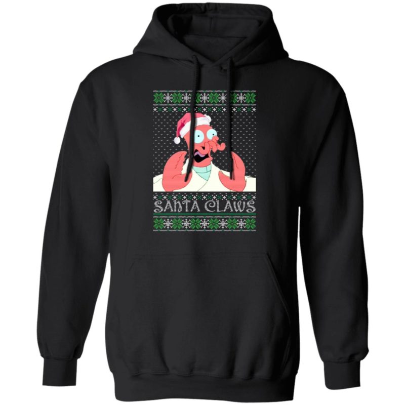 Zoidberg Santa Claws Christmas Ugly Sweatshirt Tank Hoodie - Q-Finder ...