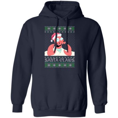 Zoidberg Santa Claws Christmas Ugly Sweatshirt Tank Hoodie - Q-Finder ...