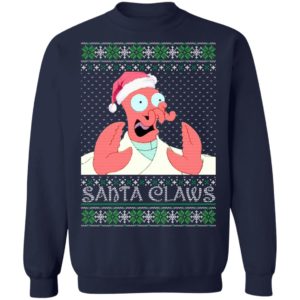 Zoidberg Santa Claws Christmas Ugly Sweatshirt Tank Hoodie - Q-Finder ...