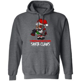 Terminator Santa Claws Christmas Sweatshirt Hoodie Ls - Q-Finder ...