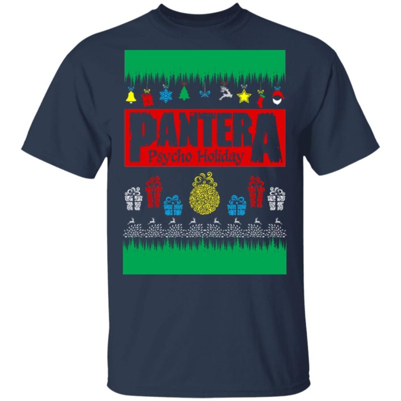 Pantera Band Ugly Christmas Sweater Hoodie Ls - Q-Finder Trending ...