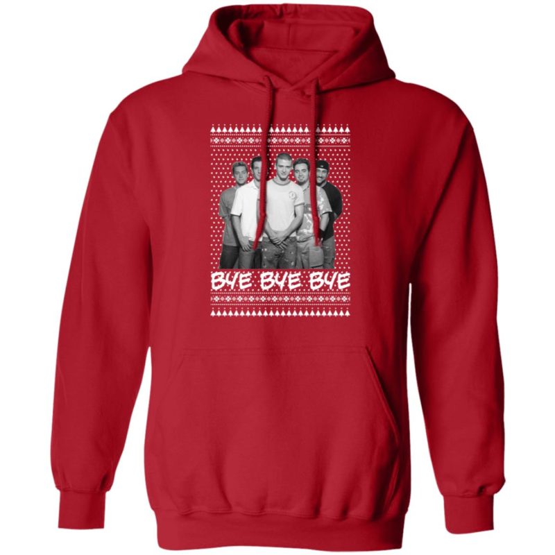 Nsync Bye Bye Bye Ugly Christmas Sweater Hoodie LS - Q-Finder Trending ...