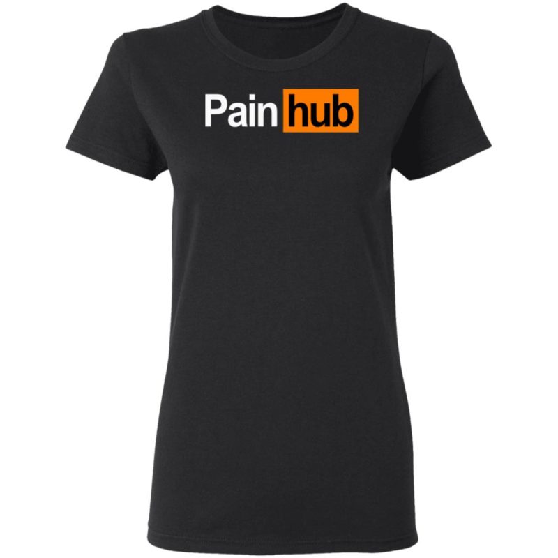 Pain Hub Shirt Long Sleeve Hoodie - Q-Finder Trending Design T Shirt