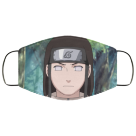 Neji Hyuga face mask Reusable, washable - Q-Finder Trending Design T Shirt