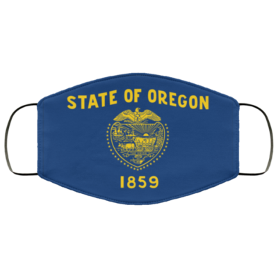 Flag of Oregon state face mask Washable, Reusable - Q-Finder Trending ...