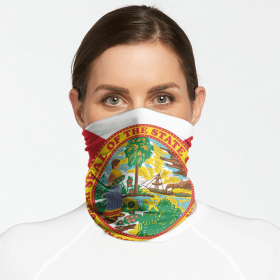 STATE OF FLORIDA FLAG FACE MASK NECK GAITER - Q-Finder Trending Design ...