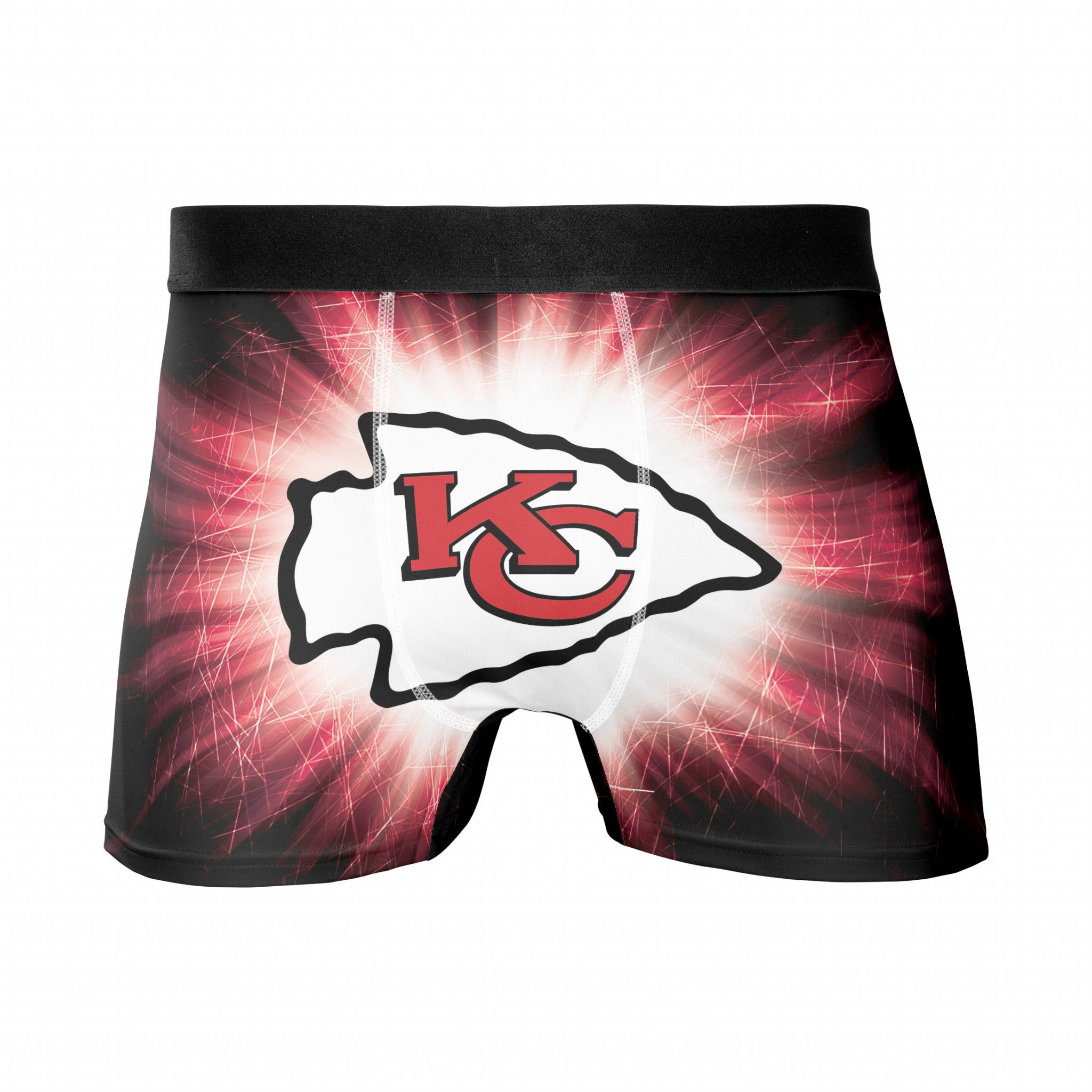 Kansas City Chiefs Mens Underwear Boxer Briefs Q Finder Trending 1883