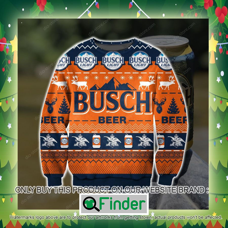 Busch Beer Orange Knitted Wool Sweater – LIMITED EDITION - Q-Finder ...
