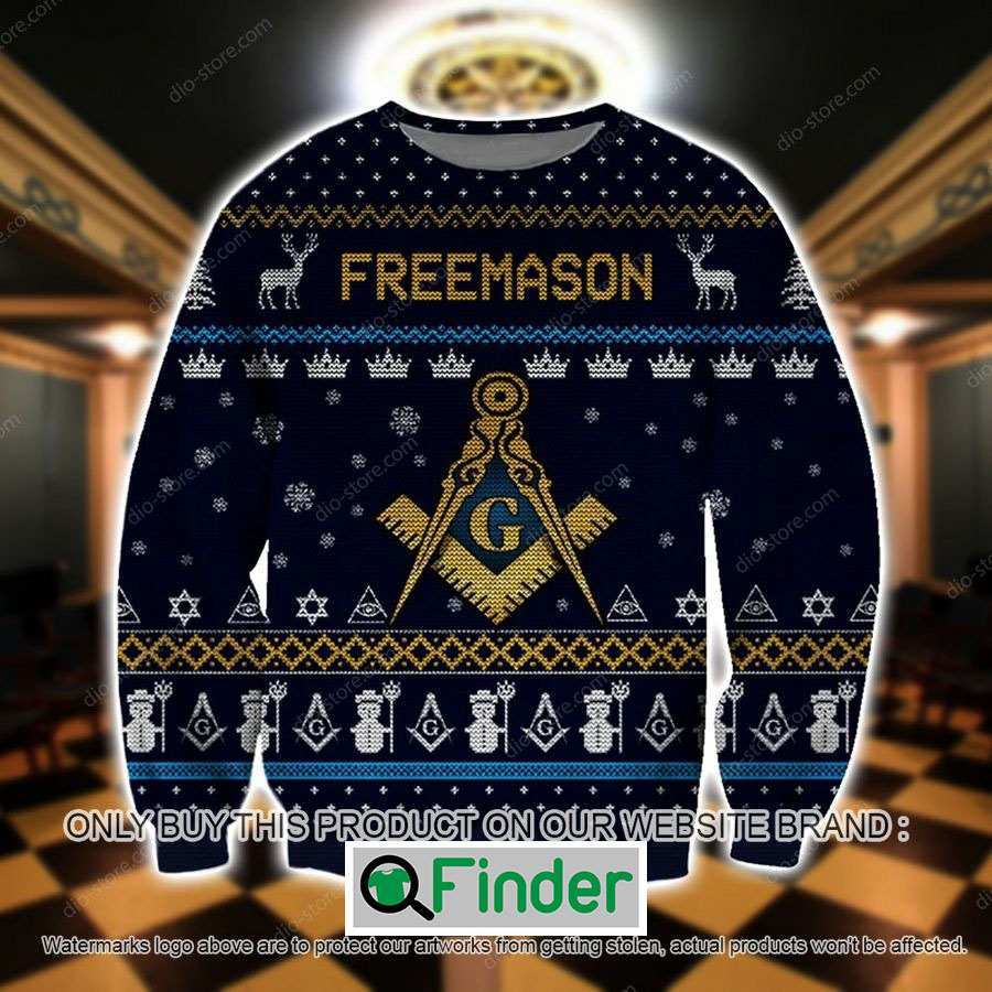 Freemason Red Knitted Wool Sweater – LIMITED EDITION - Q-Finder ...