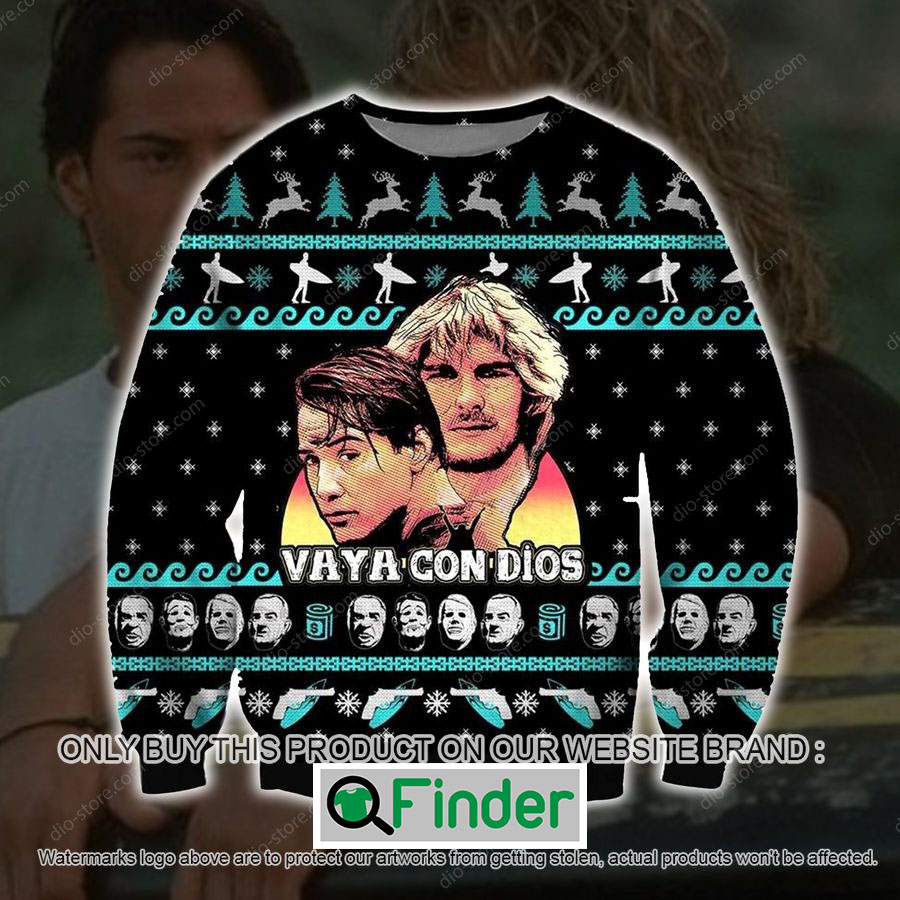 Point Break Waya Con Dios Knitted Wool Sweater – LIMITED EDITION - Q ...