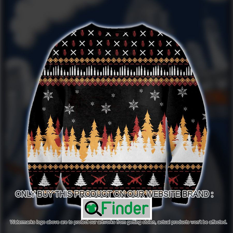 Rambo Black Knitted Wool Sweater – LIMITED EDITION - Q-Finder Trending ...