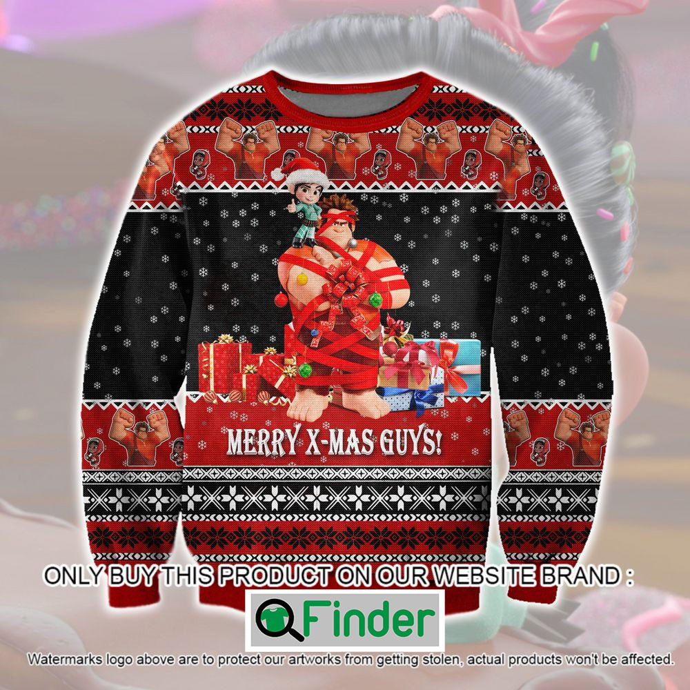 Wreck-It Ralph Merry Xmas Guys Christmas Ugly Sweater – LIMITED EDITION ...