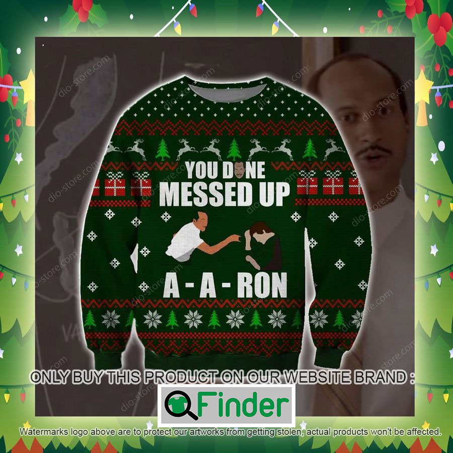 You Done Messed Up A Aron Knitted Wool Sweater – LIMITED EDITION - Q ...